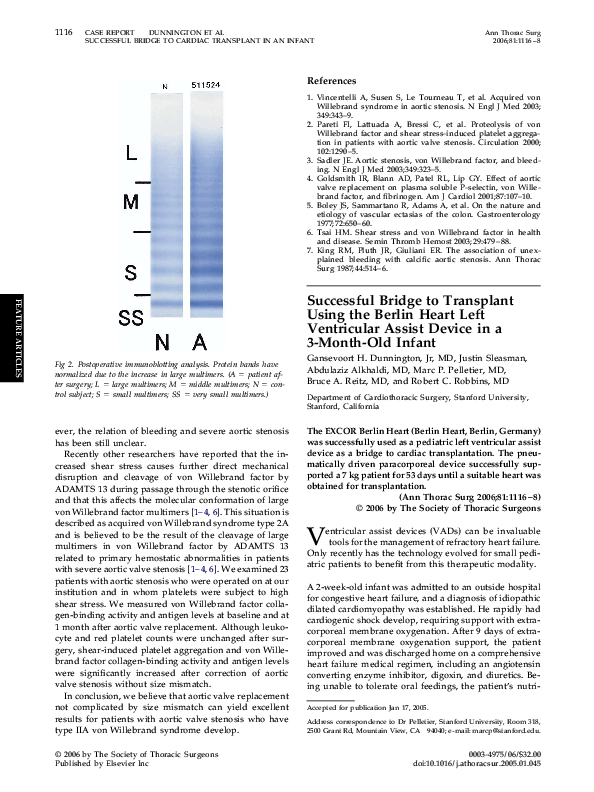 (PDF) Biventricular Assist Devices as a Bridge to Heart Transplantation ...