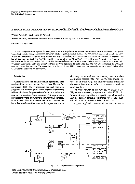 (PDF) A small multiparameter data acquisition system for nuclear ...