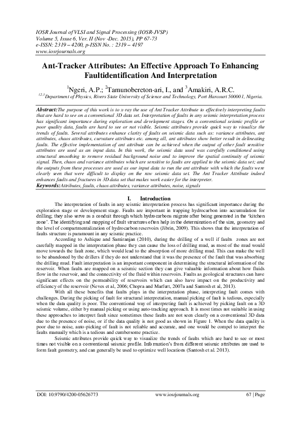 Pdf Ant Tracker Attributes An Effective Approach To Enhancing Faultidentification And