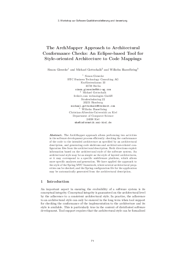 architectural styles in software architecture pdf