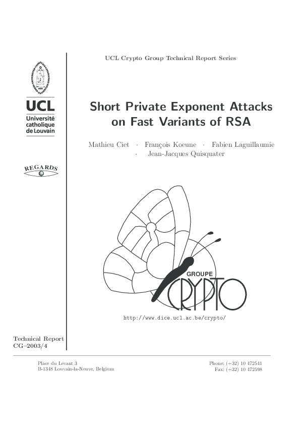 tipe cryptographie rsa