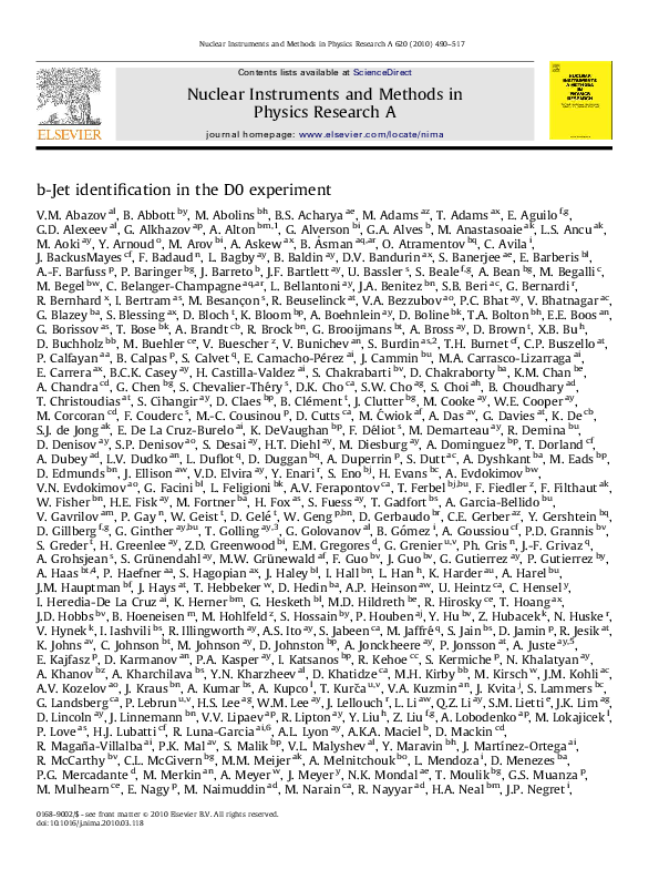 (PDF) b-Jet identification in the D0 experiment