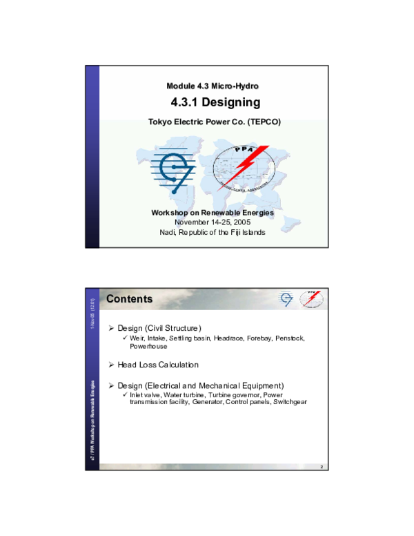 (PDF) Design of weir