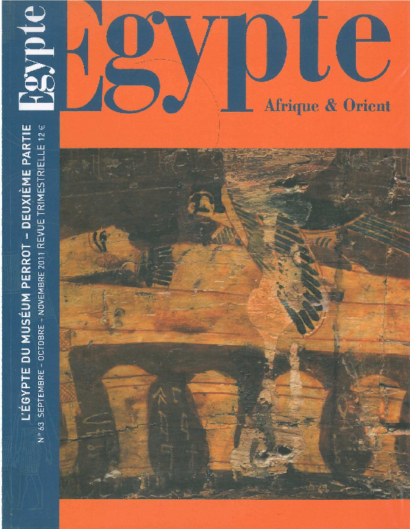 (PDF) Dautant (2011) EA&O 63 - Le cercueil de la dame Asetemakhbit ...