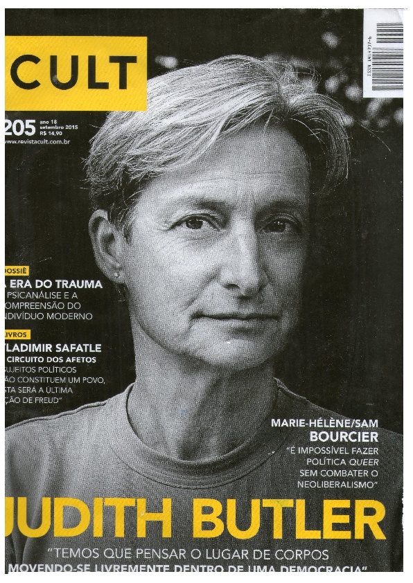 (PDF) Judith Butler, condições de vida e horizonte do representável