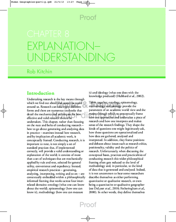 (PDF) Explanation-Understanding