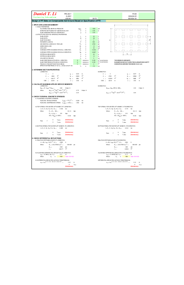 (PDF) PT-Slab On Ground example