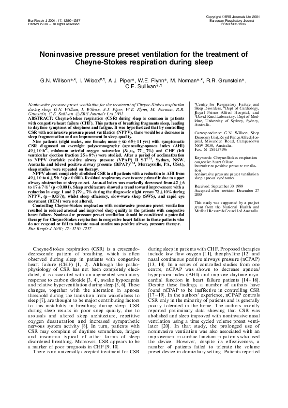 (PDF) Noninvasive pressure preset ventilation for the treatment of ...