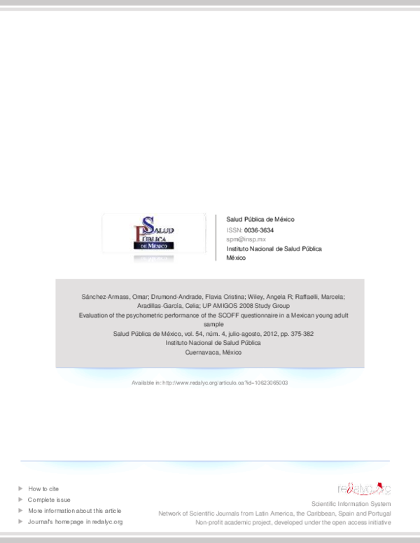 PDF Evaluation Of The Psychometric Performance Of The SCOFF pdf-evaluation-of-the-psychometric-performance-of-the-scoff