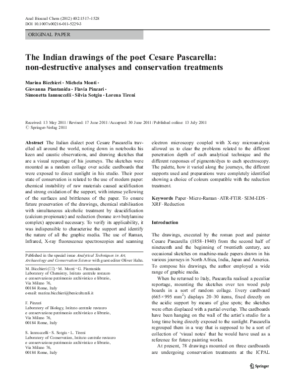 (PDF) The Indian drawings of the poet Cesare Pascarella: non ...