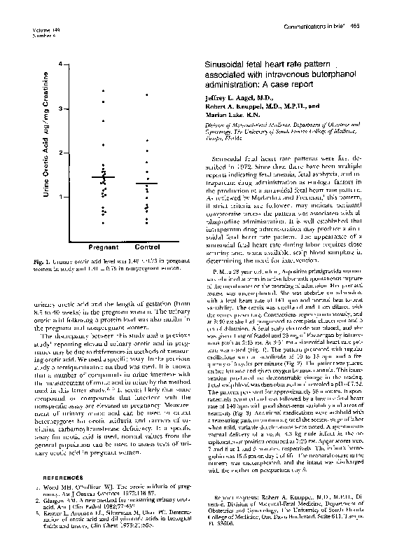 (PDF) Sinusoidal Fetal Heart Rate Pattern Associated with Gastroschisis