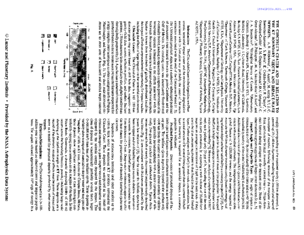 (PDF) The Chicxulub Crater and Its Relation to the KT Boundary Ejecta ...