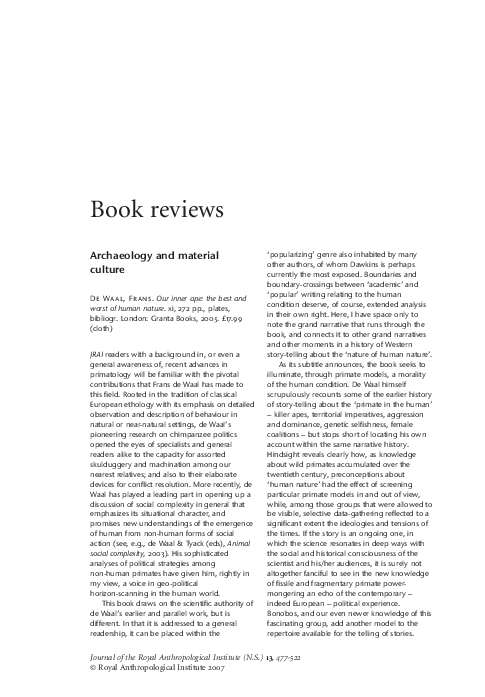 (PDF) Religion and anthropology: a critical introduction ? By Brian Morris
