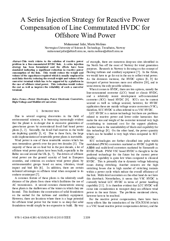 (PDF) A series injection strategy for reactive power compensation of ...