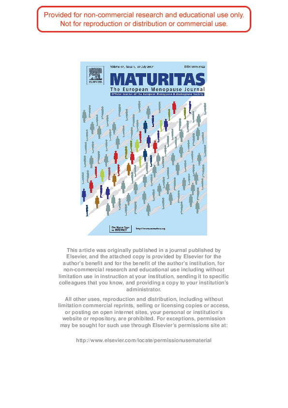 (PDF) Assessment of the variation in menopausal symptoms with age ...