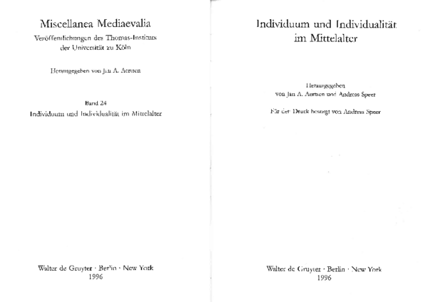 „Zwischen Trinitätslehre und Christologie. Der Personbegriff bei ...