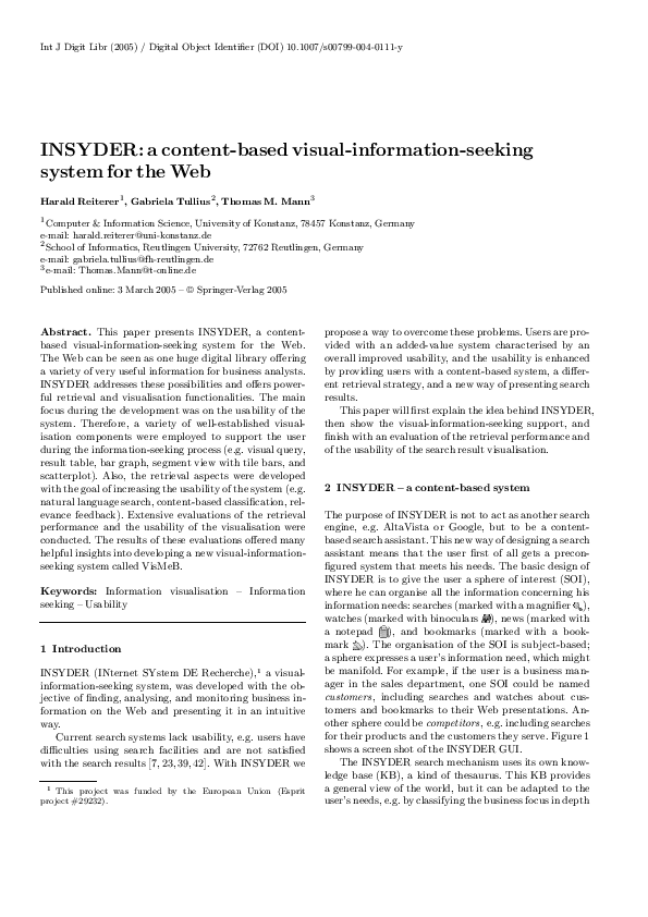 (PDF) INSYDER: a content-based visual-information-seeking system for ...
