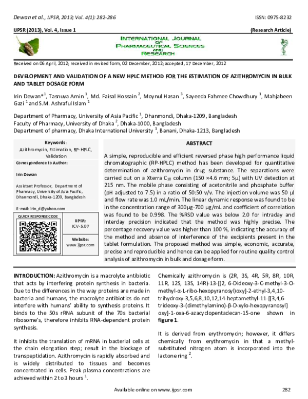 Pdf Development And Validation Of A New Hplc Method For Determination Of Lamotrigine And