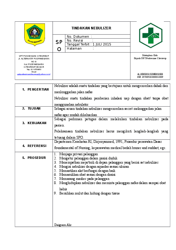 (DOC) Spo tindakan nebulizer