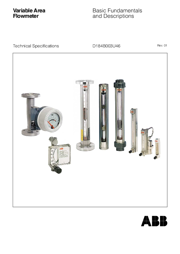 (PDF) Variable Area Flowmeter Basic Fundamentals and Descriptions