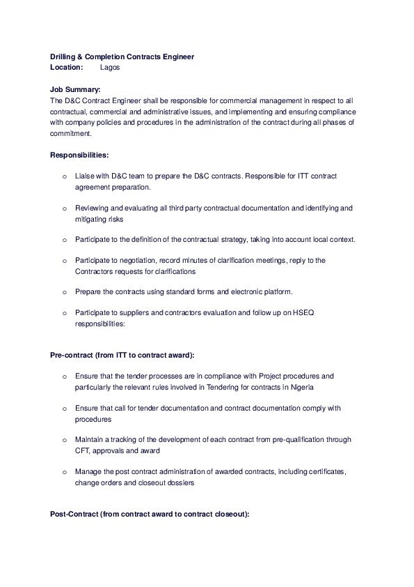 (DOC) Drilling contracts