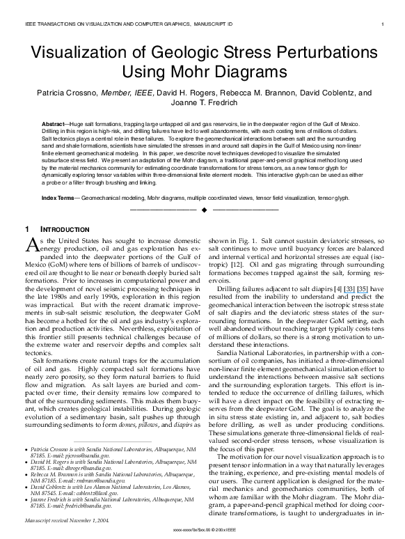 (PDF) Tensor visualization using Mohr diagrams