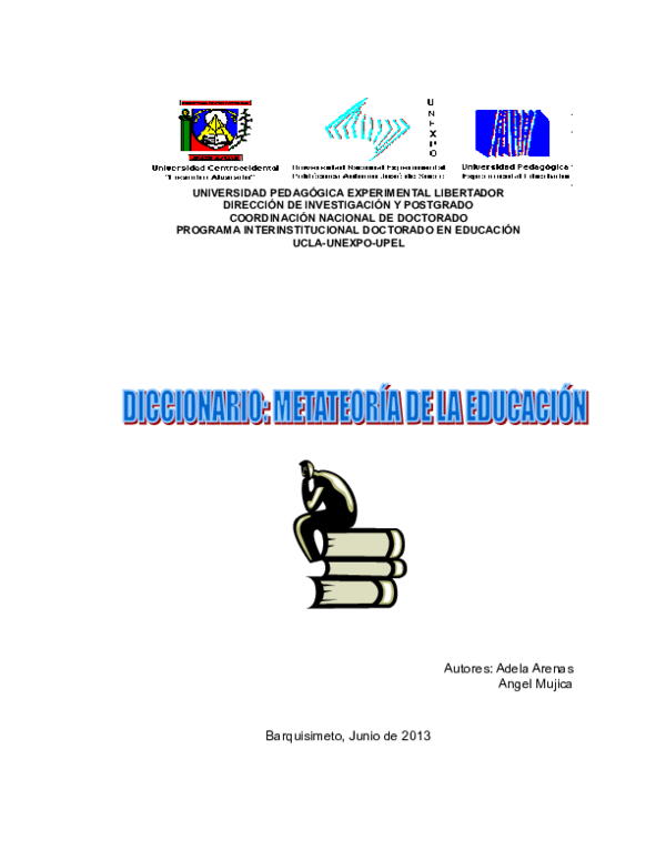 (DOC) UNIVERSIDAD PEDAGÓGICA EXPERIMENTAL LIBERTADOR DIRECCIÓN DE ...