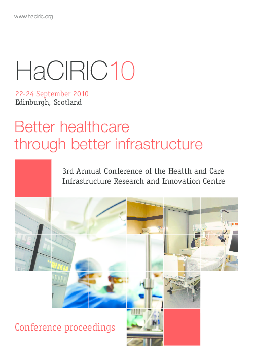 (PDF) Quantifying the Benefits of Healthcare Infrastructure Investment