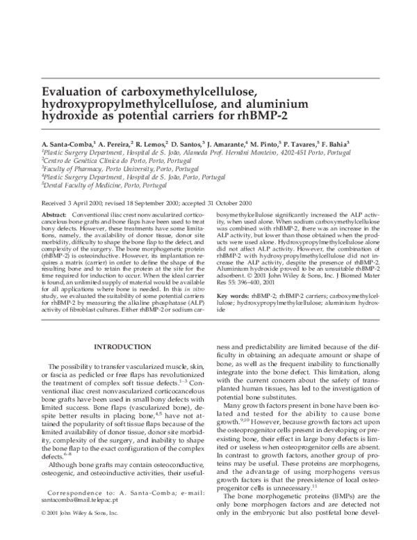(PDF) Evaluation of carboxymethylcellulose, hydroxypropylmethylcellulose, and aluminum hydroxide ...
