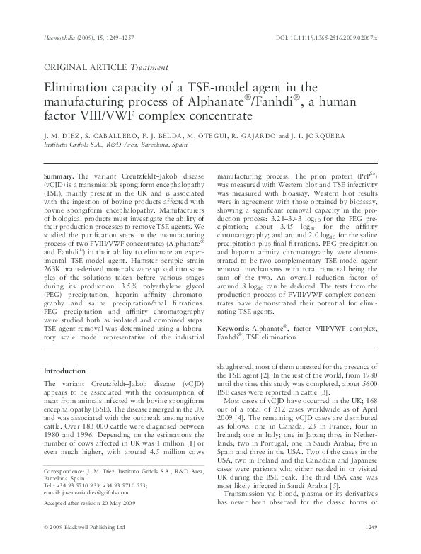 (PDF) Elimination capacity of a TSE-model agent in the manufacturing ...