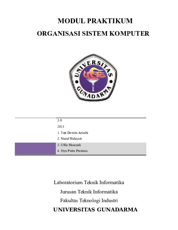(DOC) MODUL PRAKTIKUM