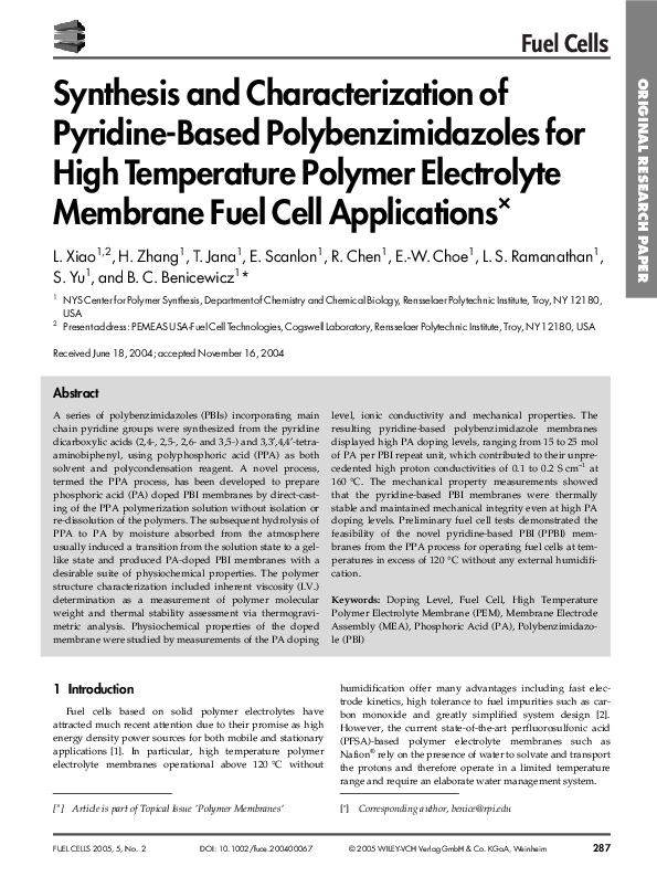 (PDF) Synthesis and Characterization of Pyridine-Based ...