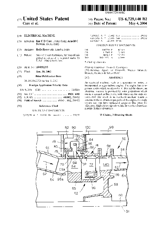 (PDF) Gas Turbine rim drive motor / Generator