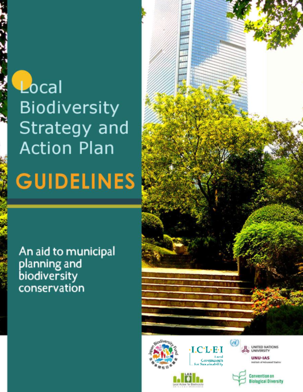 (PDF) Local biodiversity strategy and action plan guidelines: an aid to ...