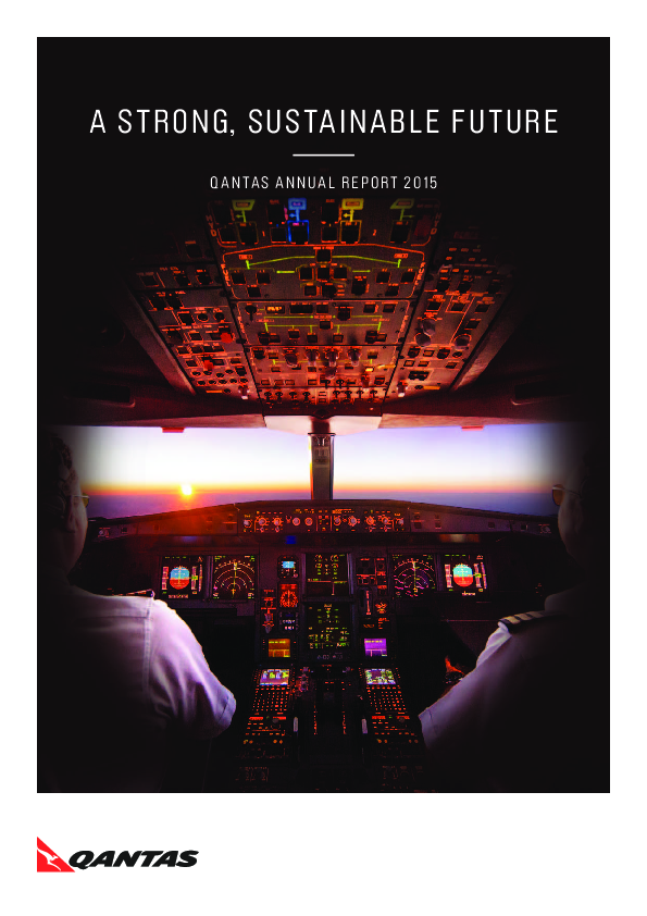 (PDF) Qantas annual report