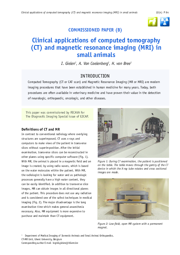 (PDF) Clinical Applications of the Computed Tomography Angiography Spot ...
