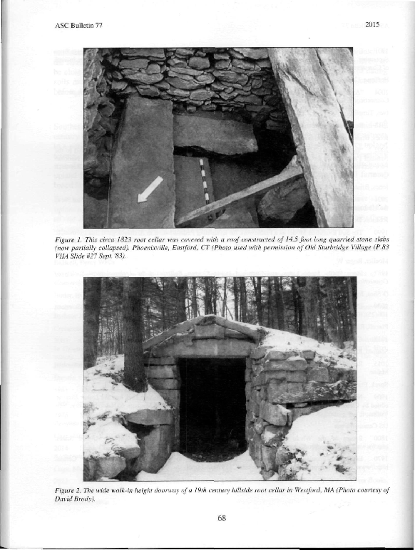 (PDF) Stone Chambers: Root Cellars, Ice Houses, or Native American ...