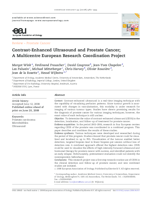 (PDF) Comparative Assessment of Different Ultrasound Technologies in ...