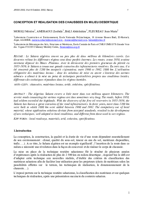 (PDF) JNGG 2002 B pp Morsly