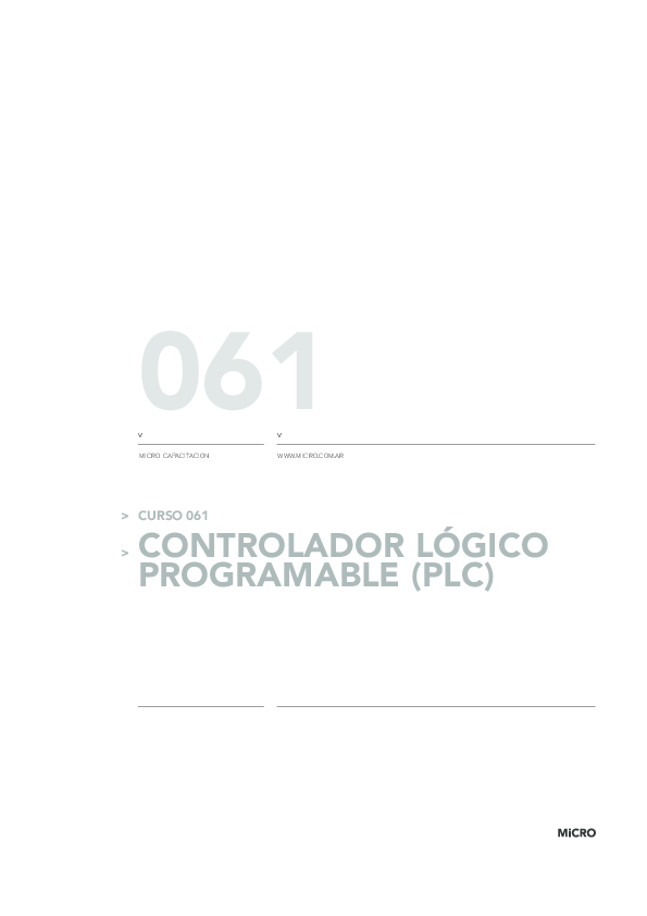 (PDF) CONTROLADOR LÓGICO PROGRAMABLE (PLC