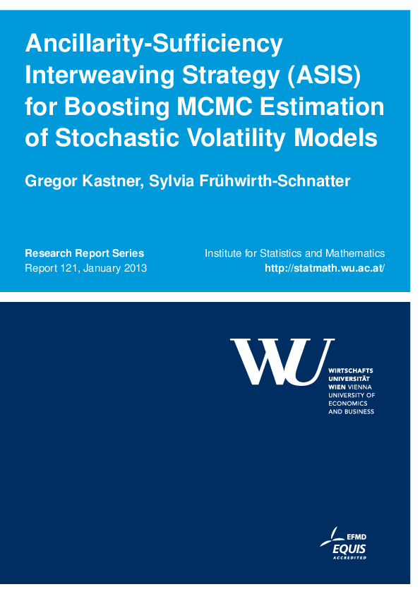 (PDF) Ancillarity-sufficiency interweaving strategy (ASIS) for boosting MCMC estimation of ...