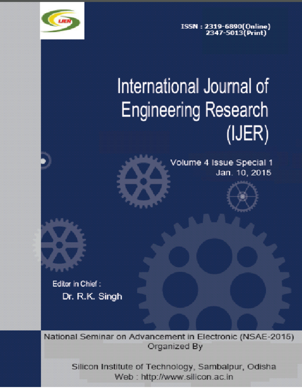 (PDF) National seminar on advancement on electronics