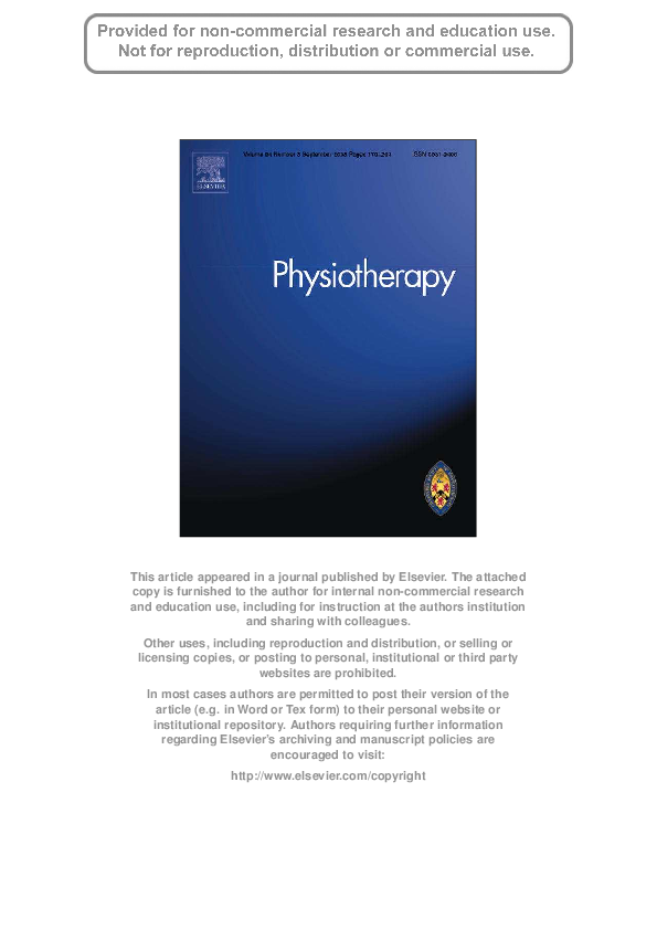 (PDF) Physiotherapists’ and general practitioners’ views of self ...