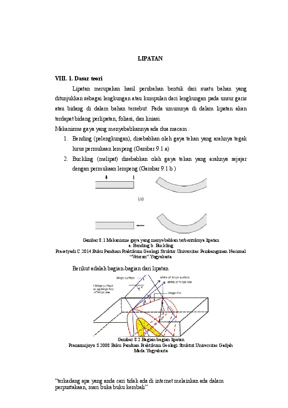 (DOC) (Geologi Struktur) LIPATAN