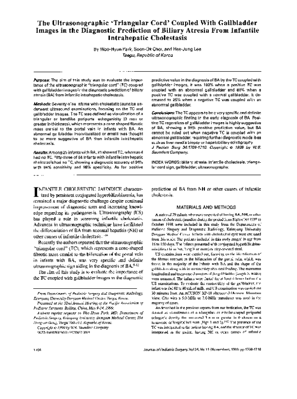 (PDF) The ultrasonographic ‘triangular cord’ coupled with gallbladder ...