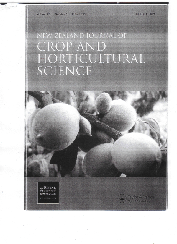 (PDF) Research on the physiological disorders and fruit quality of ...