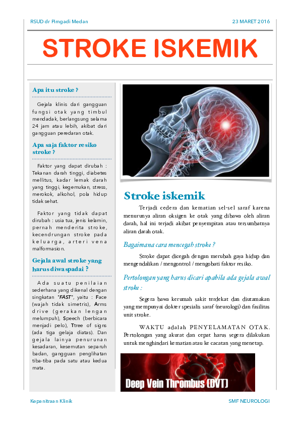 (PDF) Stroke iskemik