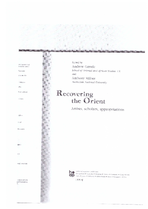 (PDF) "Landscape" in Early Java