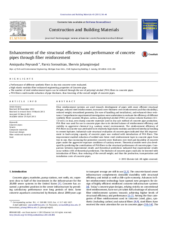 (PDF) Enhancement of the structural efficiency and performance of ...