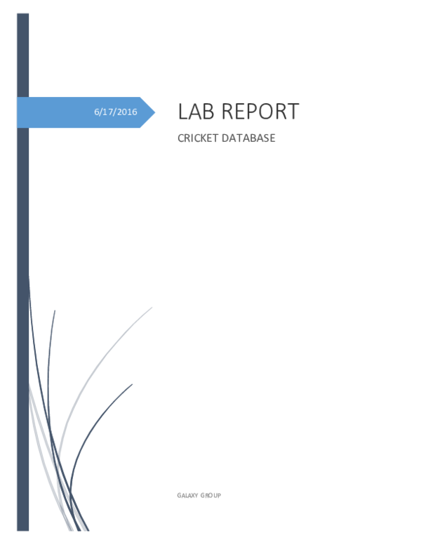 (PDF) Process of Creating Database
